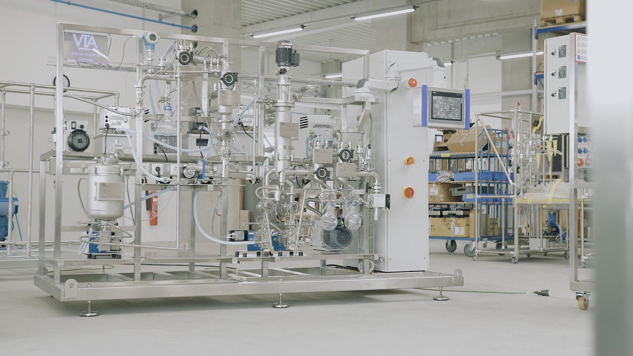 VTA - thin film and short path distillation systems, perfectly tempered ...