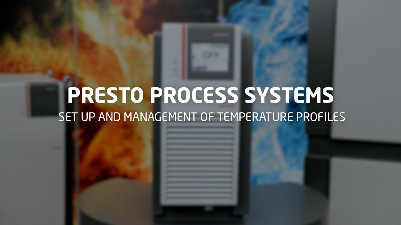 PRESTO - Set up and management of temperature profiles | JULABO GmbH